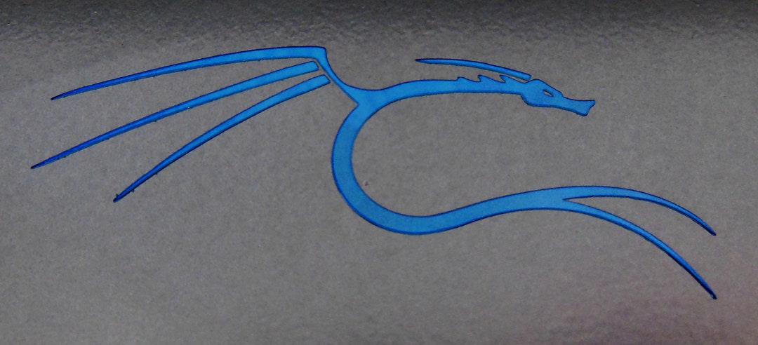 Backtrack / KALI Linux Blue Dragon Metal Sticker 27 X 66mm [810] - Etsy