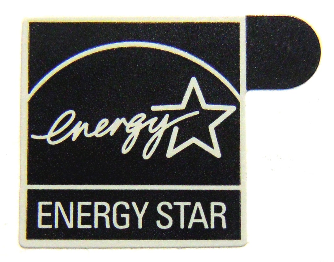 Energy Star Sticker Black 15 X 15mm [18] - Etsy