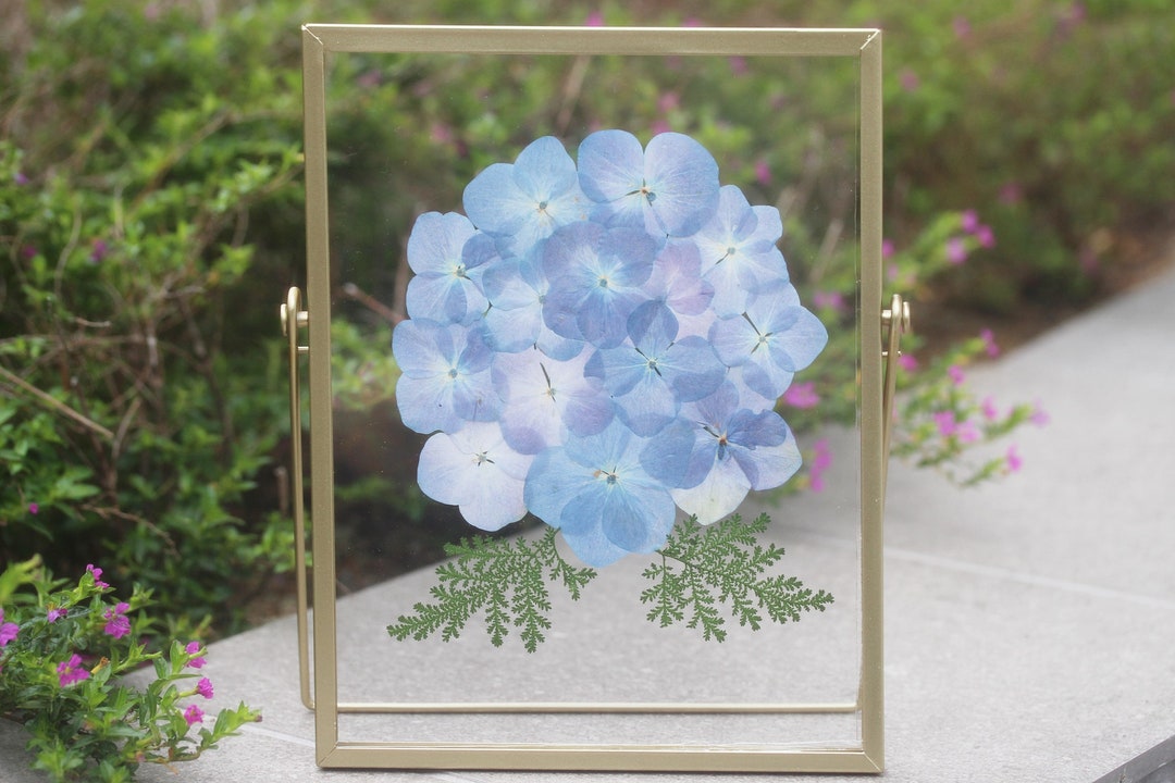 Hand Pressed Flower Frame, Flower Floating Frame, Birthday Gift, Home ...