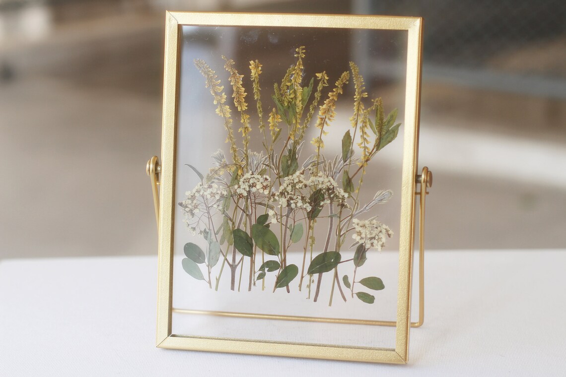 Dried Flower Pressed Flower Frame Pressed Flower Frame Dried - Etsy