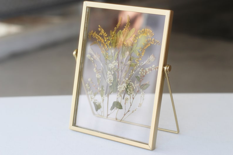 Dried Flower Pressed Flower Frame Pressed Flower Floating - Etsy