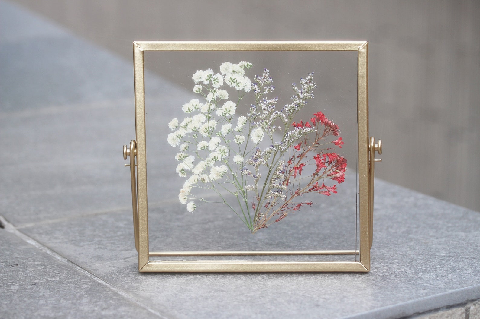 Pressed Flower Frame, Pressed Flower Floating Frame, Herbarium Frame ...