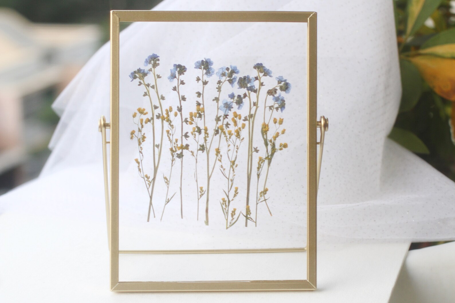 Pressed Flower Frame Pressed Flower Floating Frame Real - Etsy