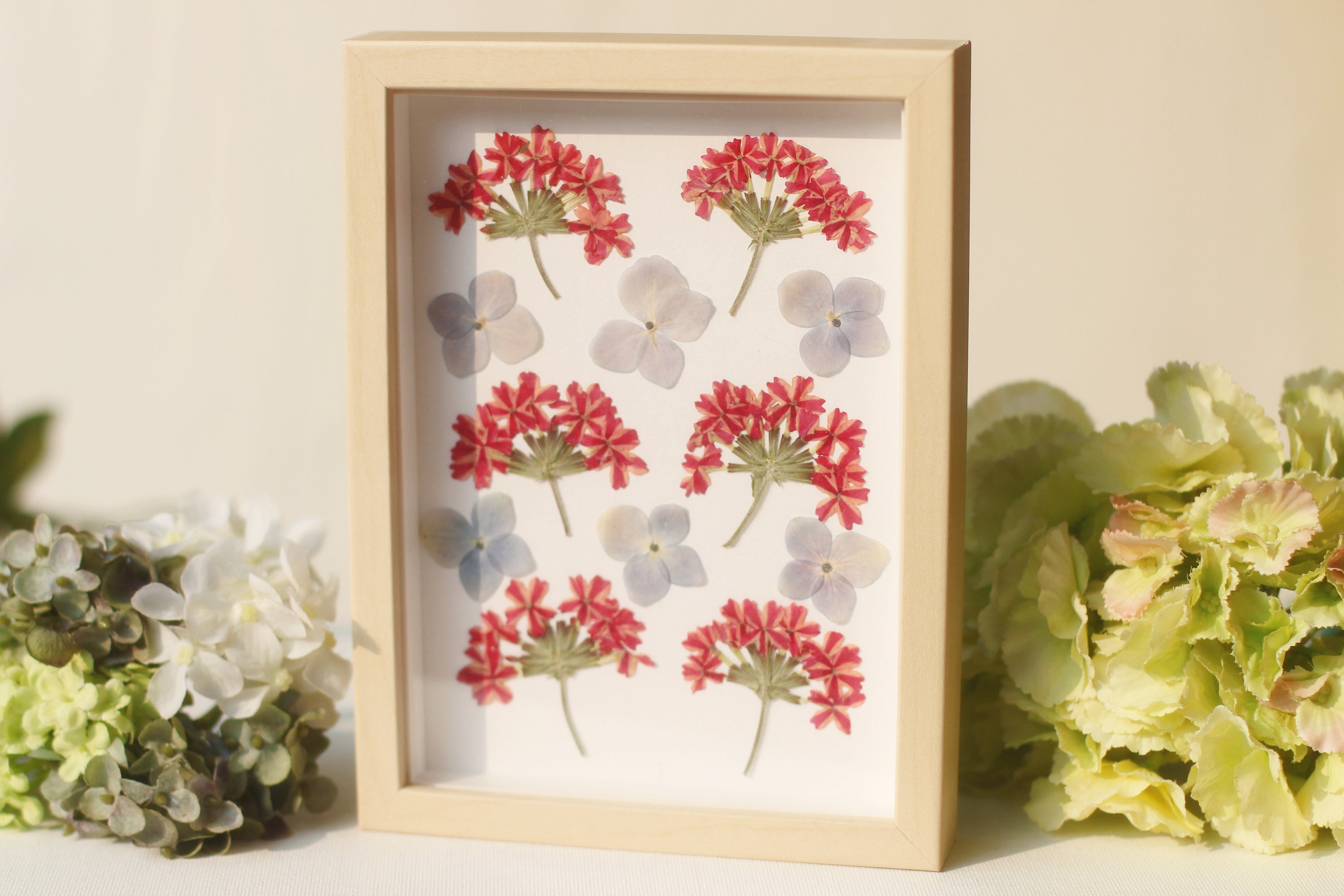 Pressed Flower Frame Pressed Flower Hanging /standing Frame - Etsy