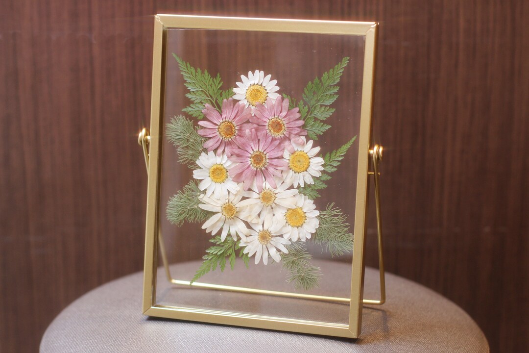 Pressed Flower Herbarium Frame, Floating Frame, Botanical Frame ...