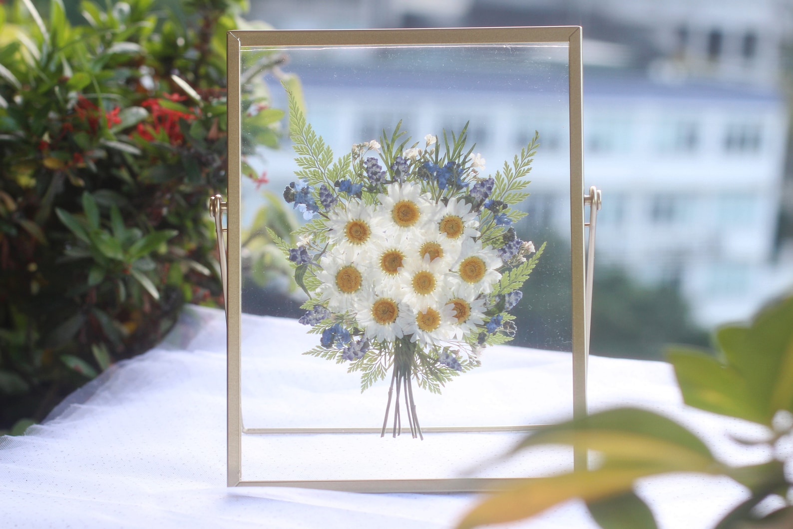 Pressed Flower Frame Pressed Flower Floating Frame Pressed - Etsy