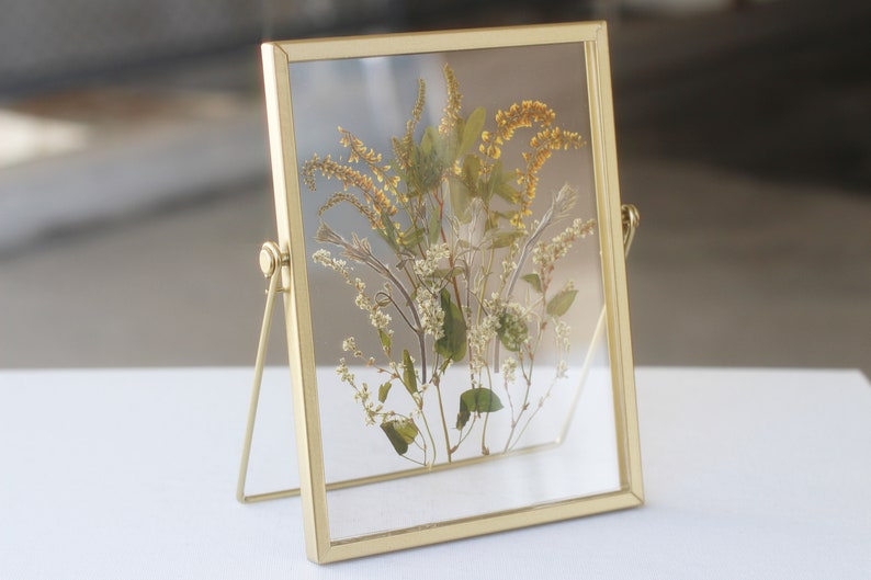 Dried Flower Pressed Flower Frame, Pressed Flower Floating Frame ...