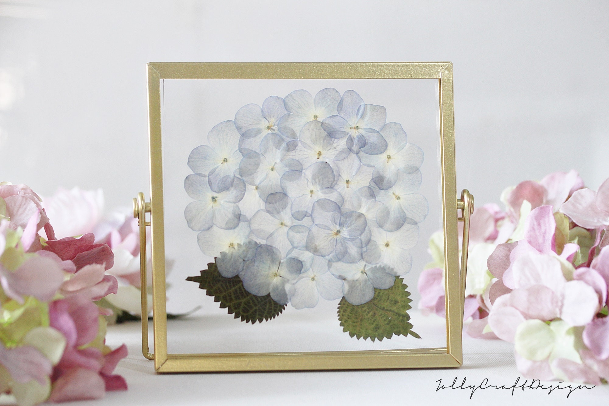 Pressed Flowers Frame Dried Flower Art Frame Botanical Floral Herbarium ...