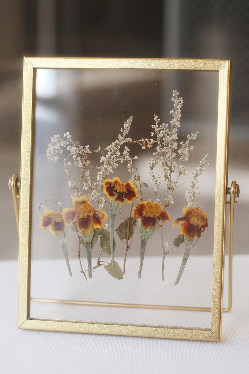 Pressed Dried Flower Frame Pressed Flower Frame Dried Flower | Etsy