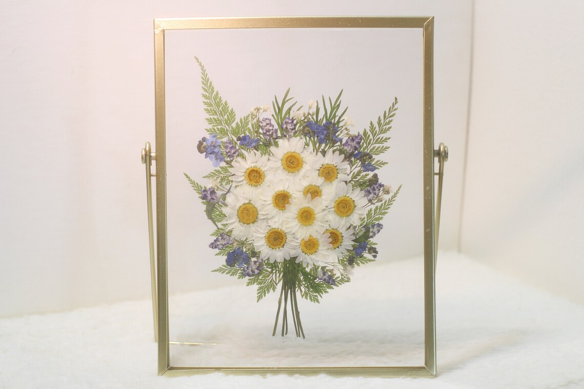 Pressed Flower Frame Pressed Flower Floating Frame Pressed - Etsy