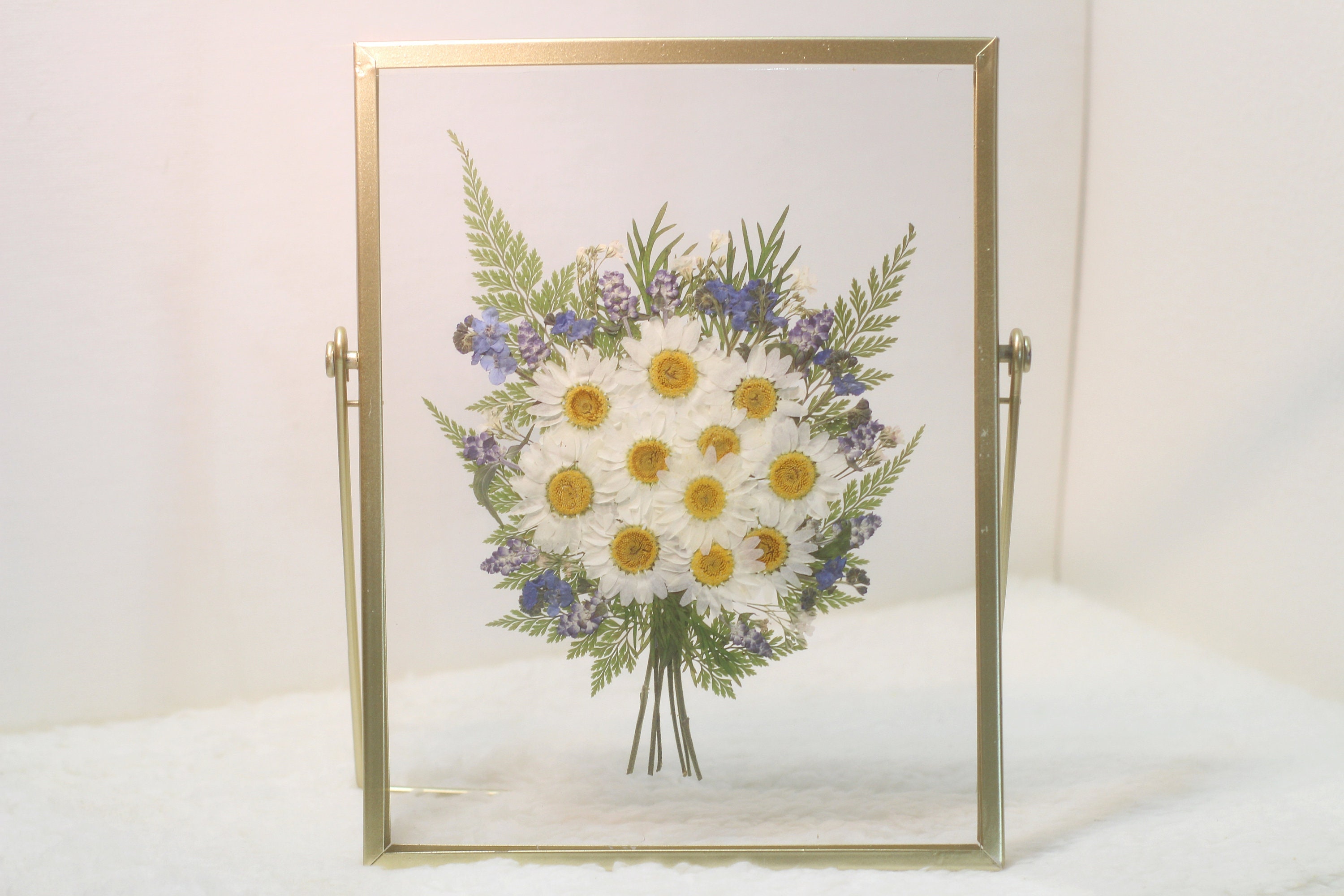 Pressed Flower Frame Pressed Flower Floating Frame Pressed - Etsy