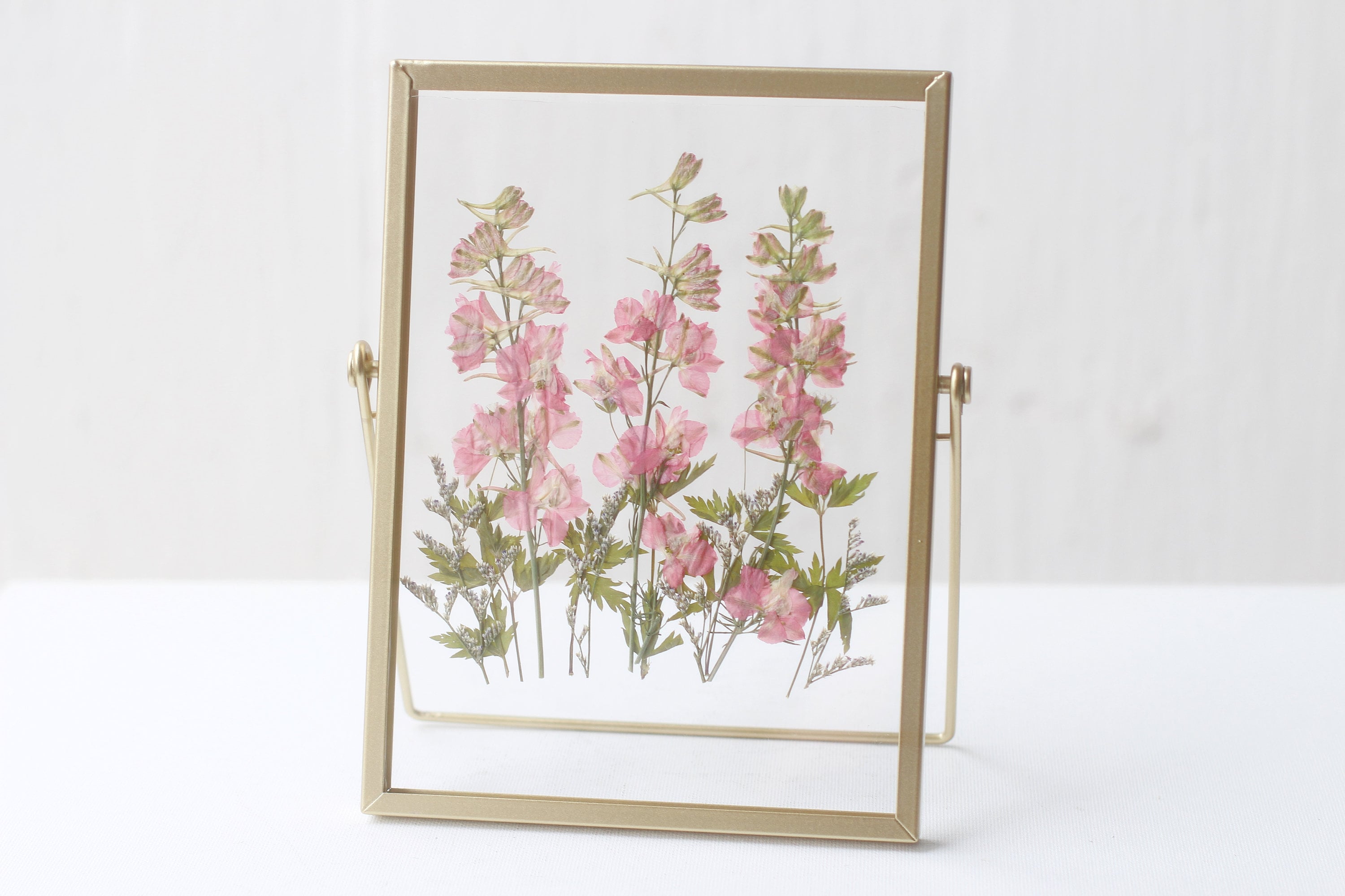 PINK Color Pressed Dried Flower Frame Pressed Flower Frame - Etsy