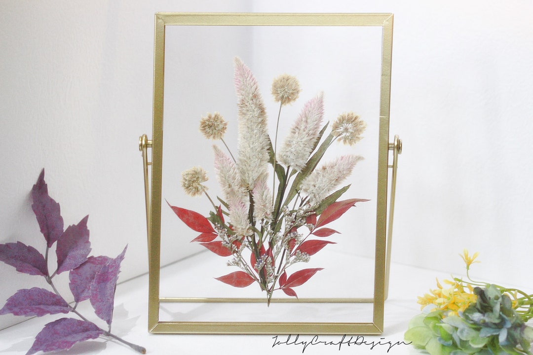 Dried Flower Frame, Pressed Flower Frame, Pressed Floral Frame ...