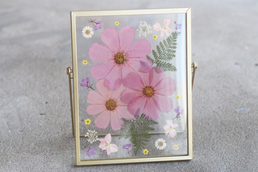 Pressed Flower Frame, Pressed Flower Floating Frame, Pressed Dried ...