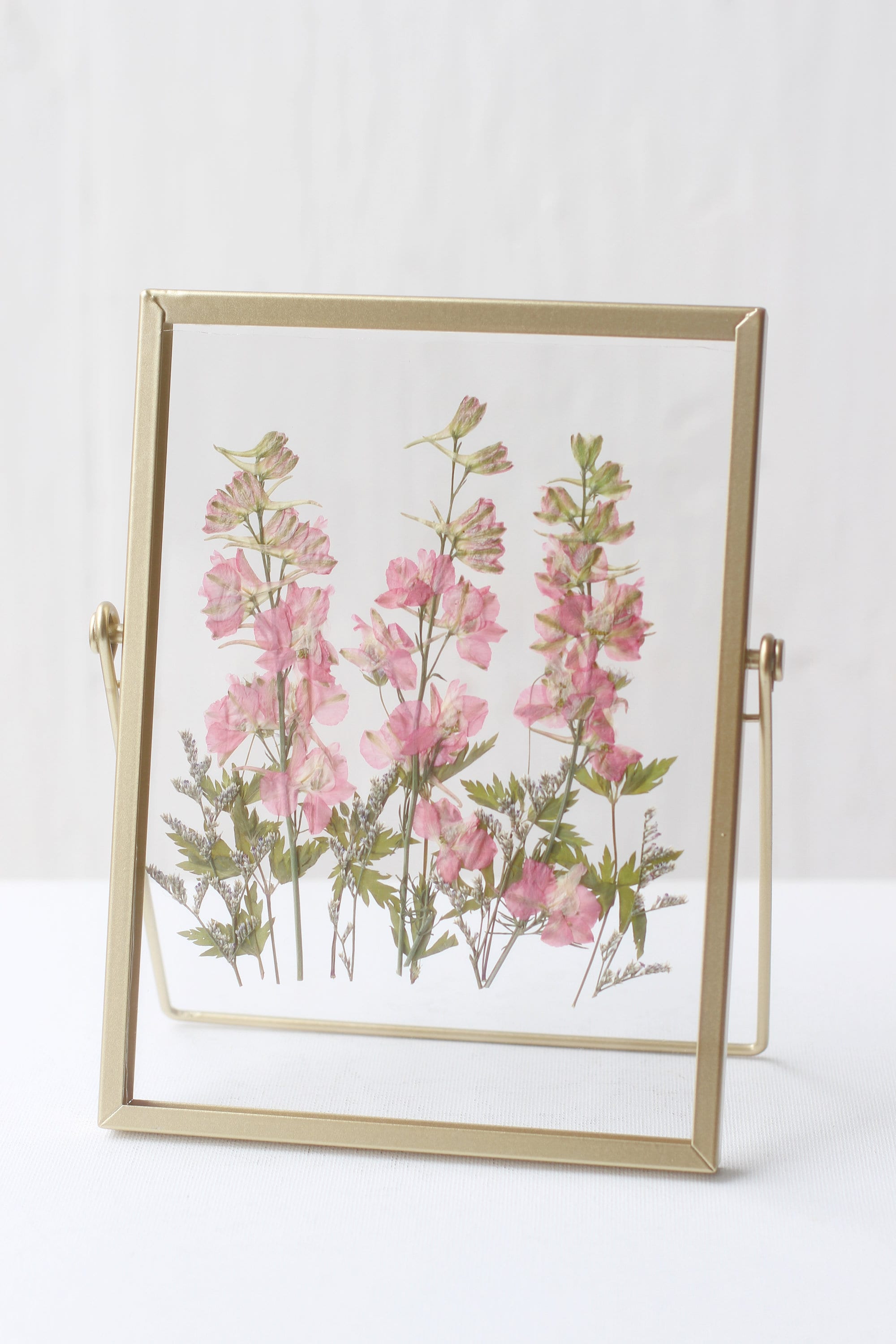 PINK Color Pressed Dried Flower Frame Pressed Flower Frame - Etsy