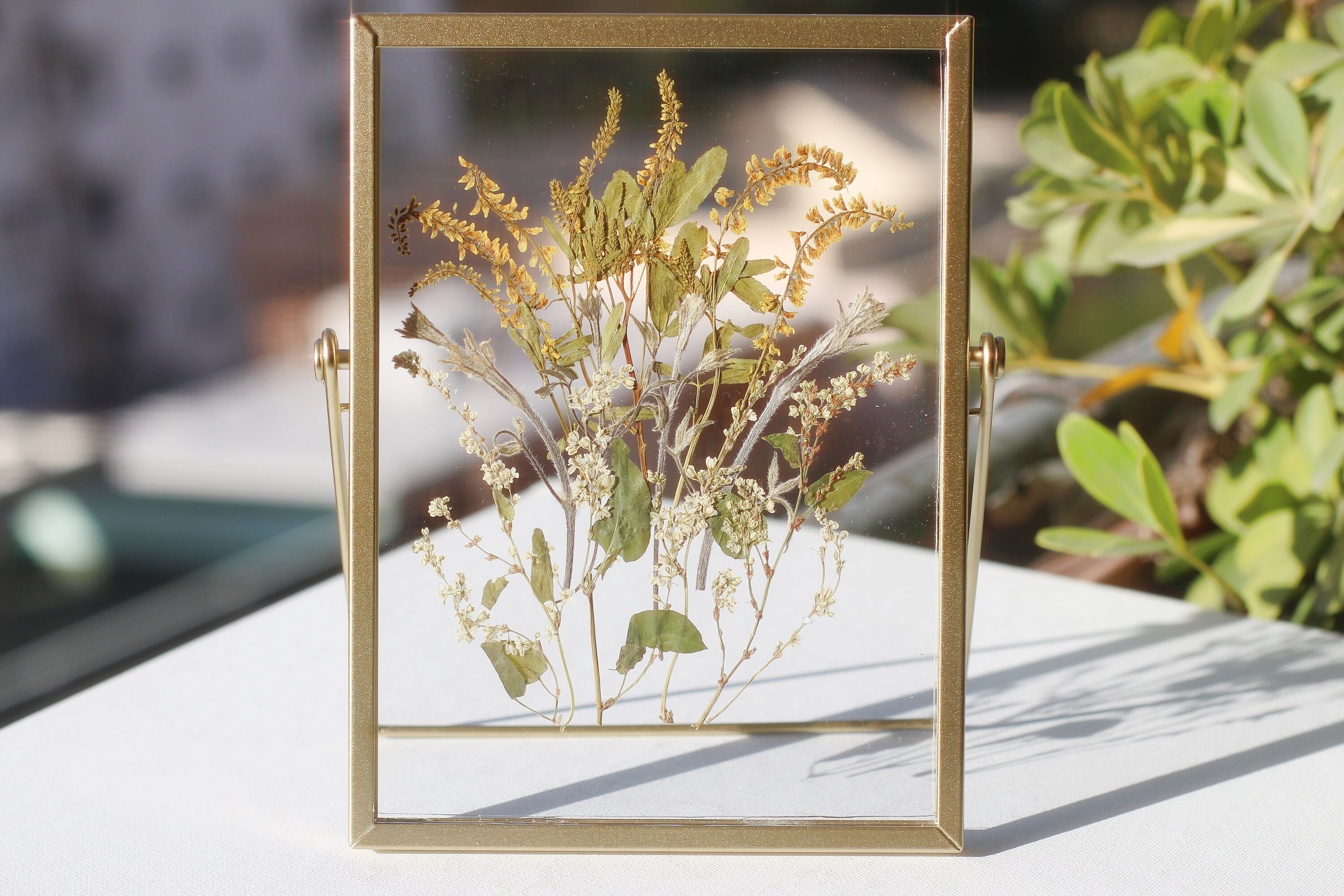 Dried Flower Pressed Flower Frame, Pressed Flower Floating Frame ...