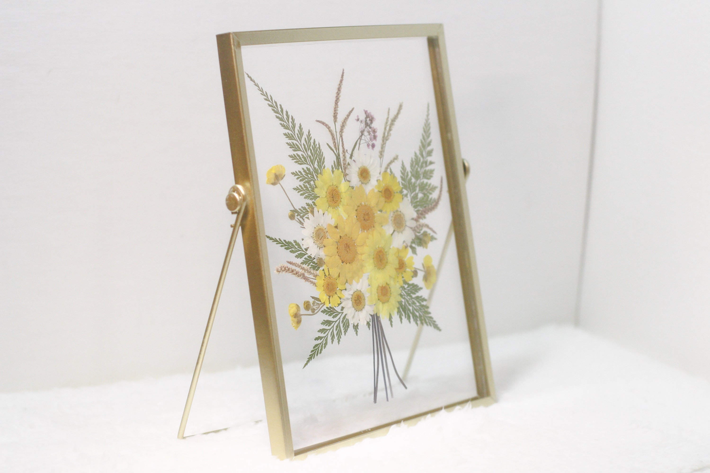 Pressed flower frame Pressed flower floating Frame Pressed | Etsy