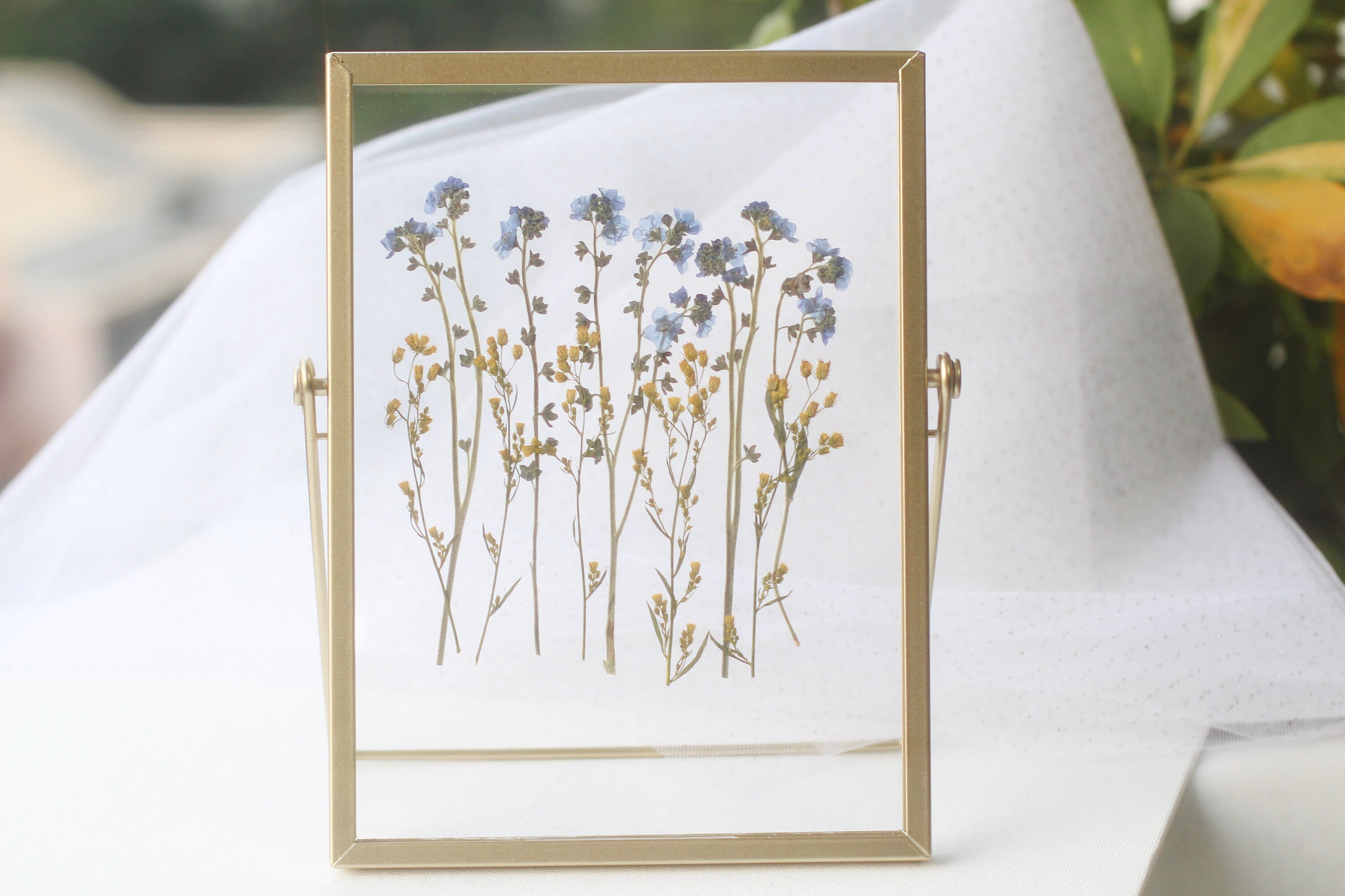 Pressed Flower Frame Pressed Flower Floating Frame Real Pressed Flower ...