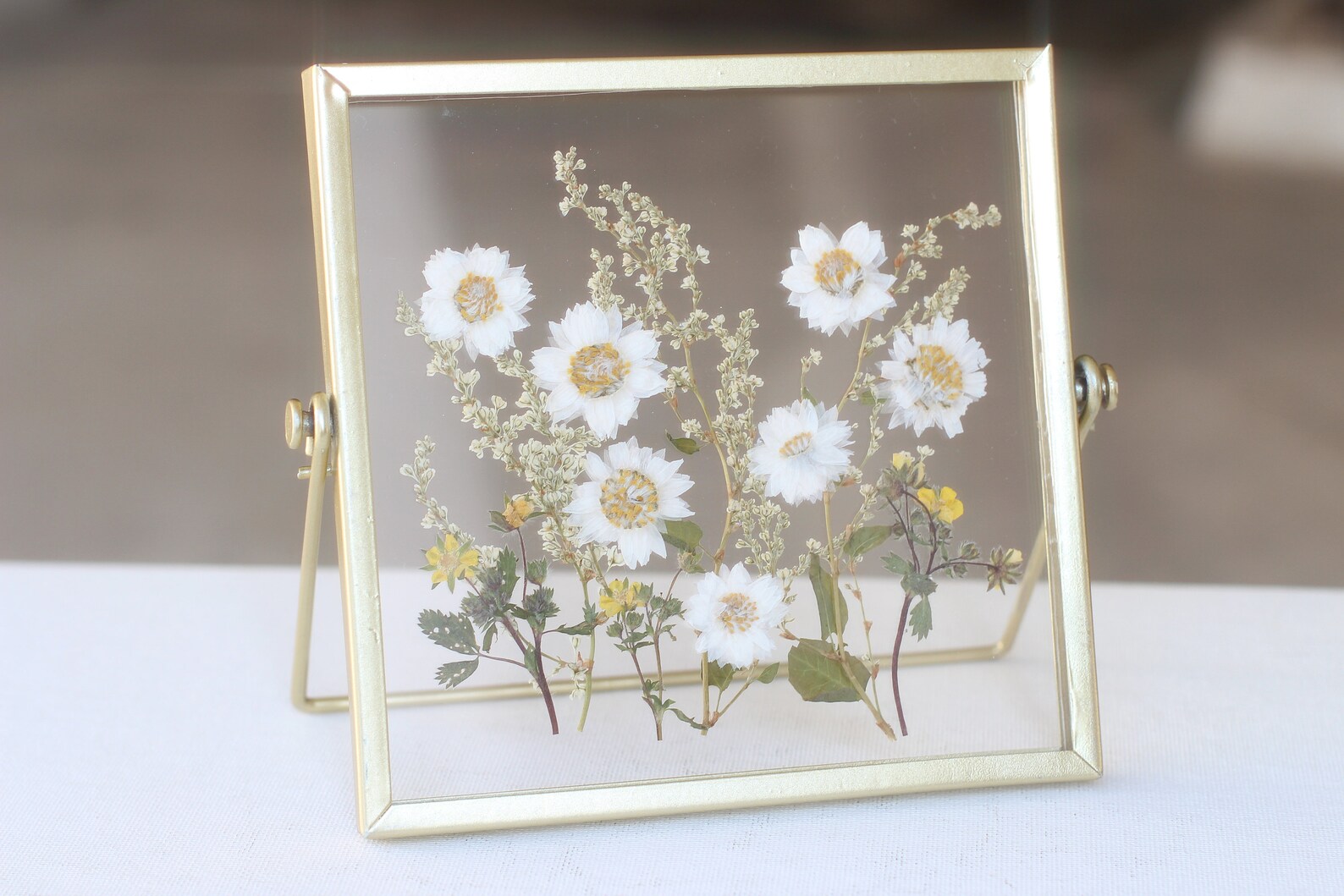 Pressed Flower Frame Natural Pressed Flower Frame Pressed - Etsy