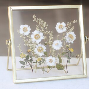 Pressed Flower Frame, Natural Pressed Flower Frame, Pressed Flower ...