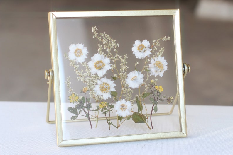 Pressed Flower Frame Natural Pressed Flower Frame Pressed - Etsy