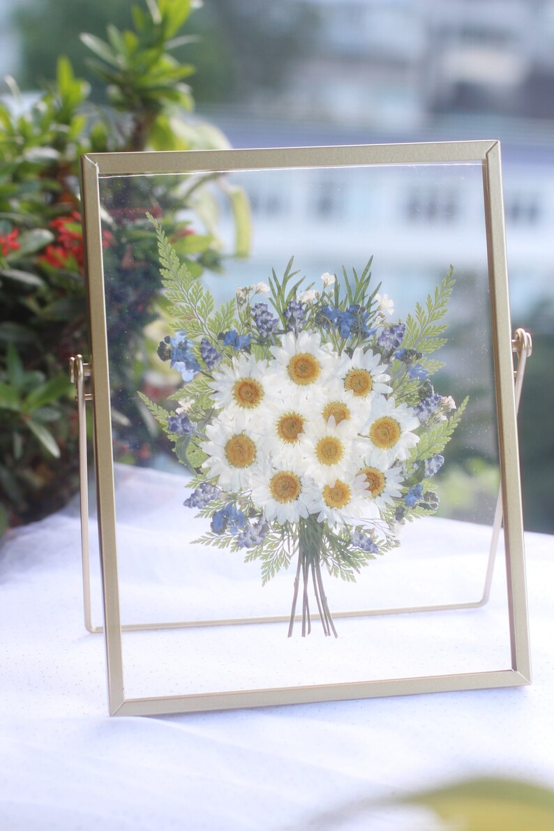 Pressed Flower Frame Pressed Flower Floating Frame Pressed - Etsy