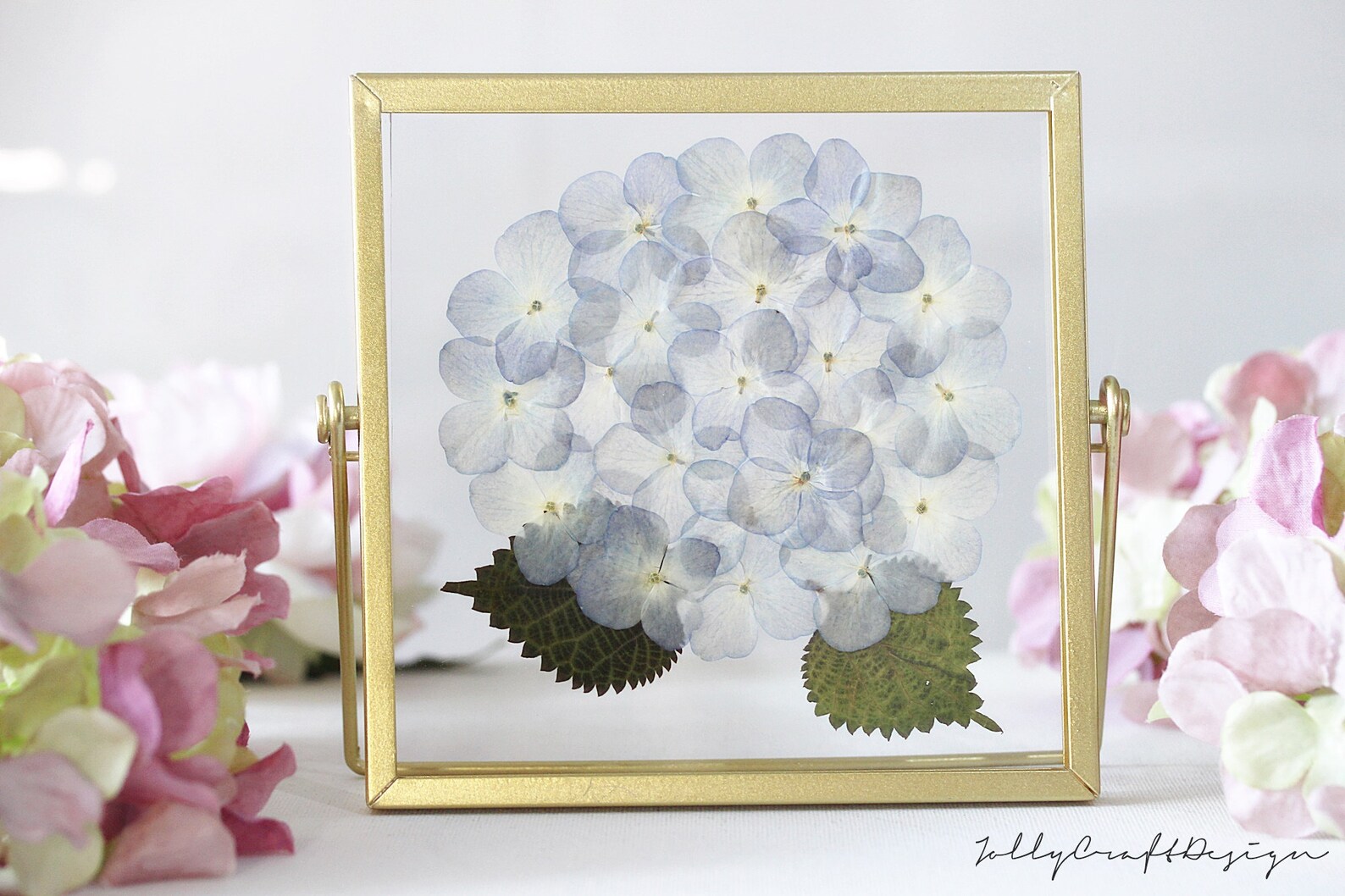 Pressed Flowers Frame Dried Flower Art Frame Botanical Floral Herbarium ...