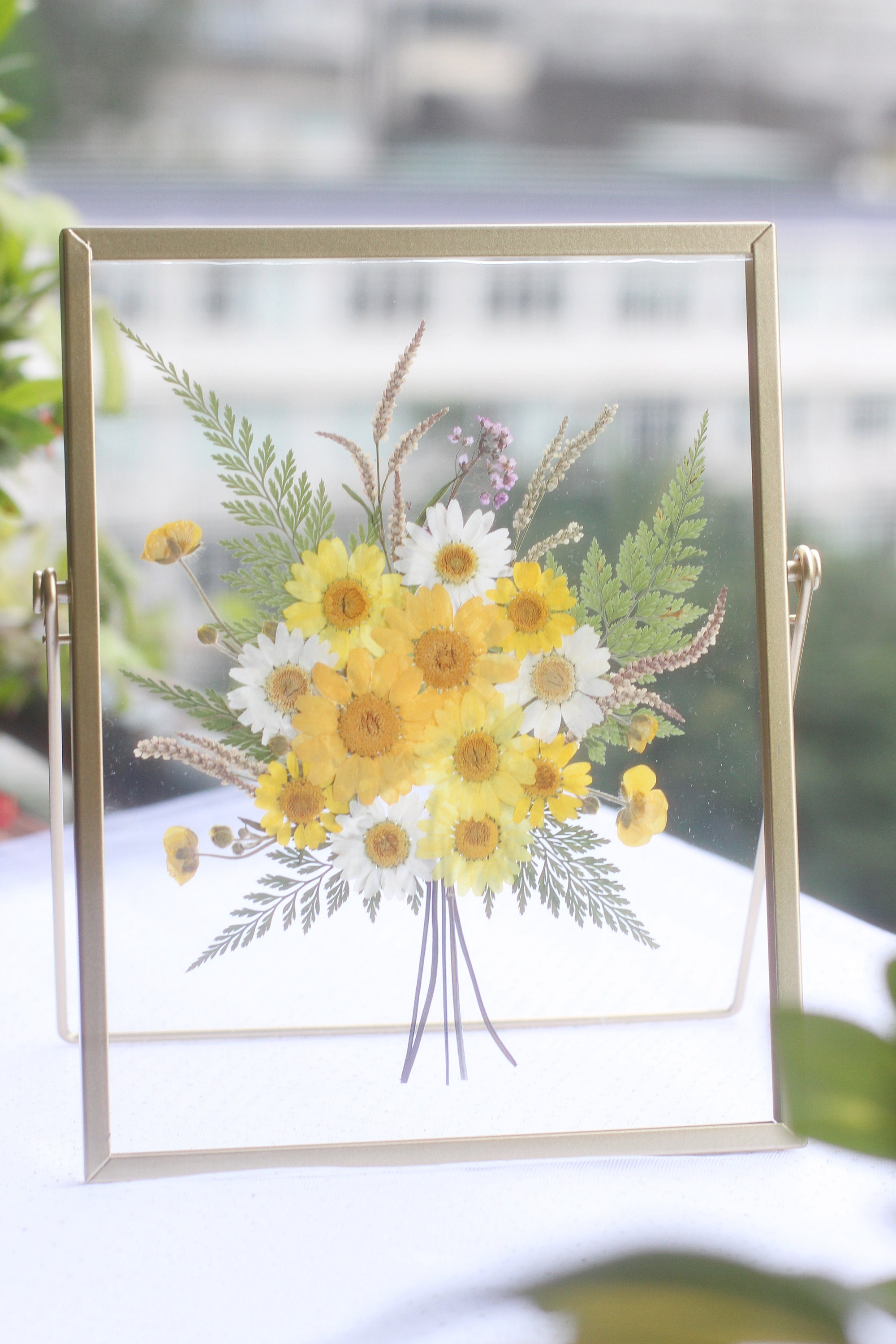 Pressed flower frame Pressed flower floating Frame Pressed | Etsy