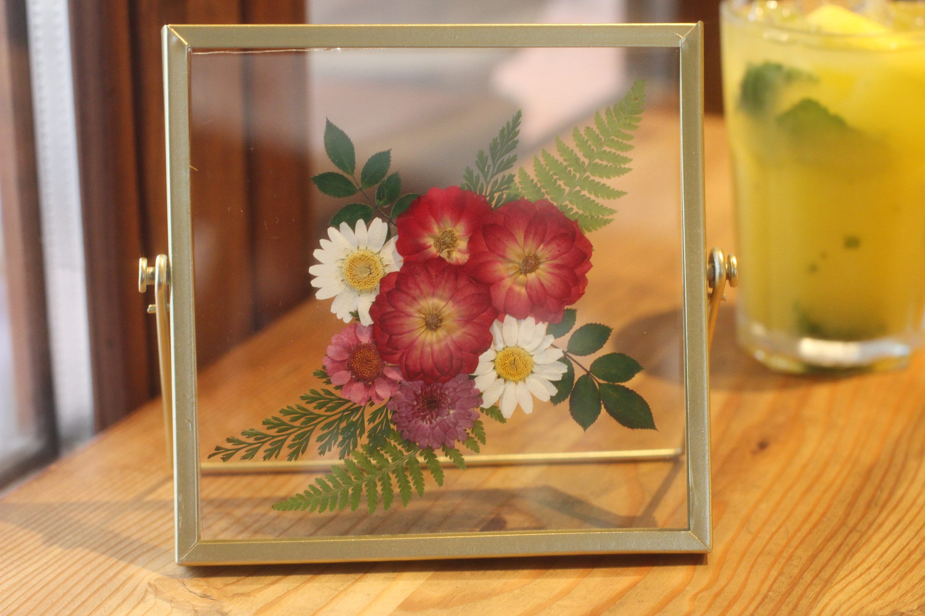 Pressed Flower Frame Botanical Art Frame Pressed Dried - Etsy