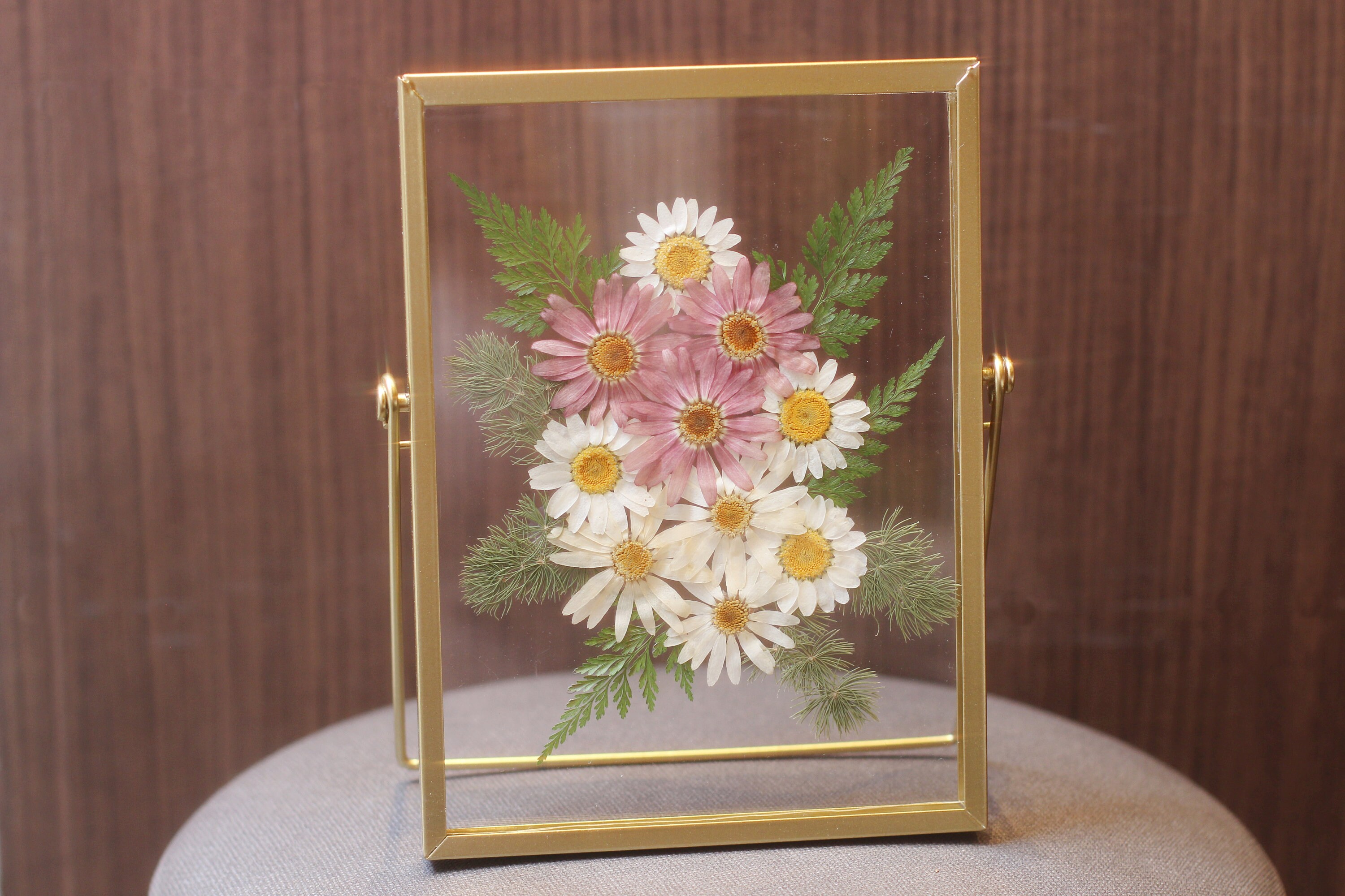 Pressed Flower Herbarium Frame, Floating Frame, Botanical Frame ...