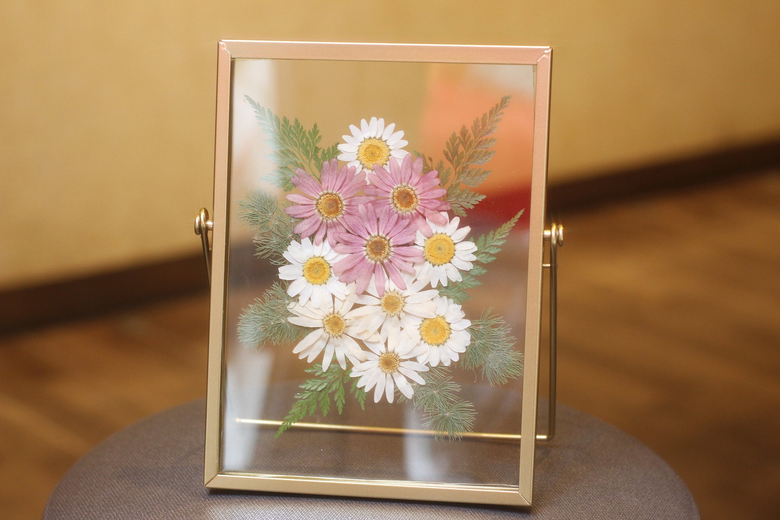 Pressed Flower Herbarium Frame, Floating Frame, Botanical Frame ...