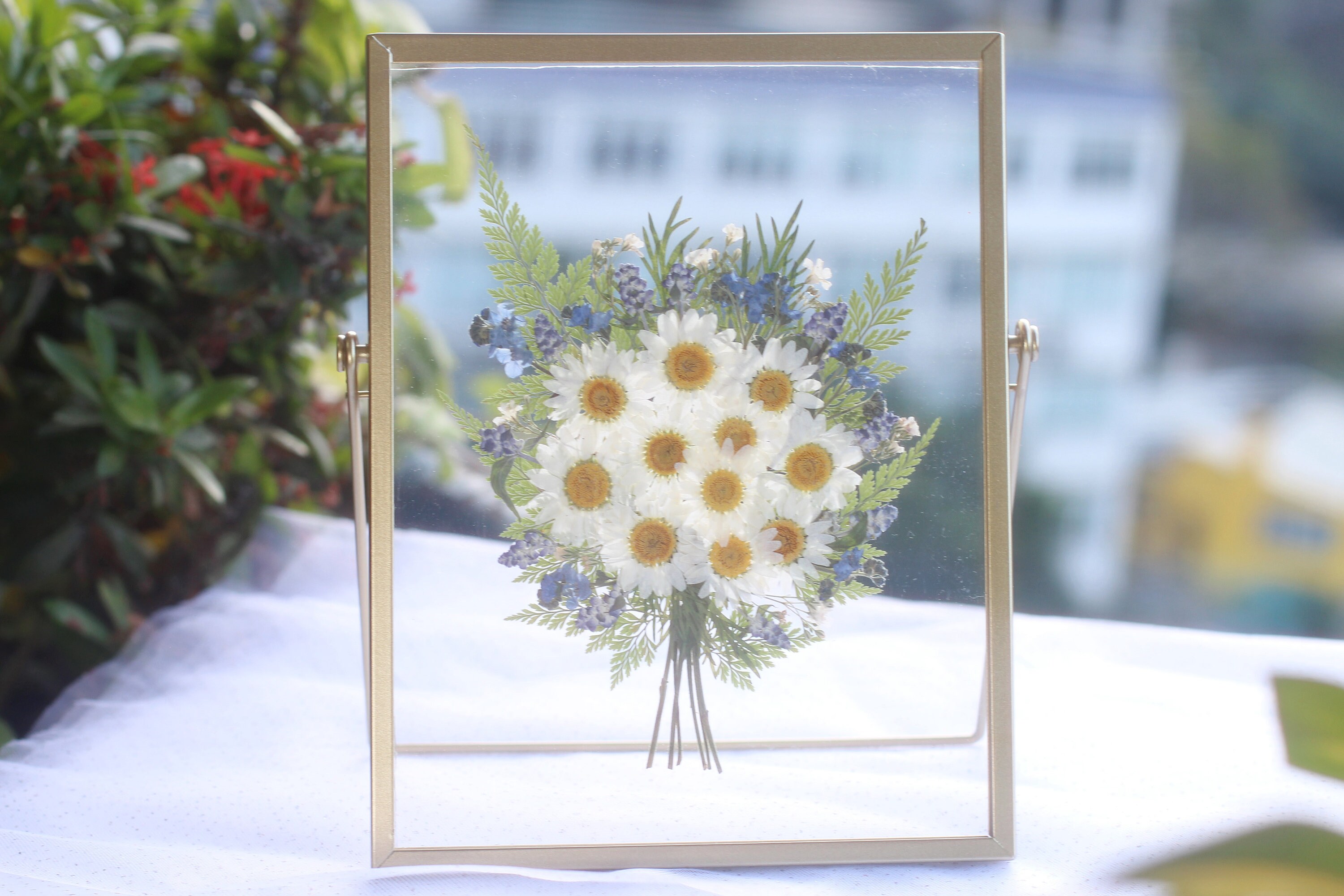 Pressed Flower Frame Pressed Flower Floating Frame Pressed - Etsy