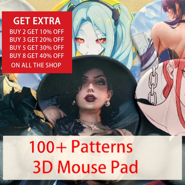 Anime Nsfw Mouse Pad Etsy