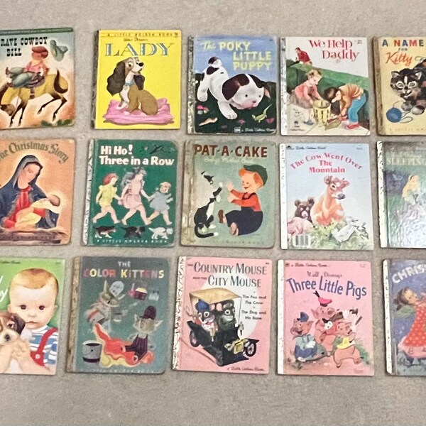 Golden Books Vintage - Etsy