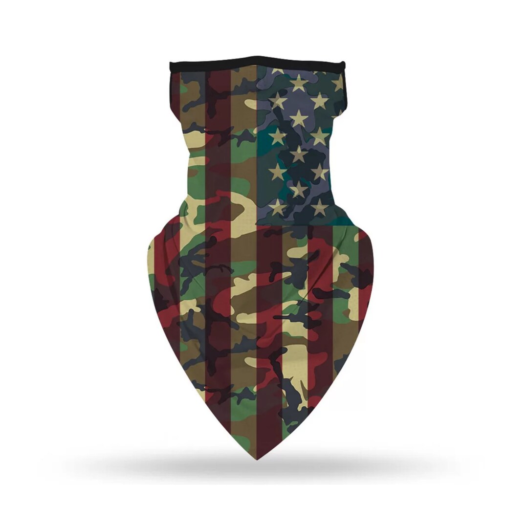 Camouflage Mask, American Flag Face Mask, USA Flag Mask, 4th of July ...