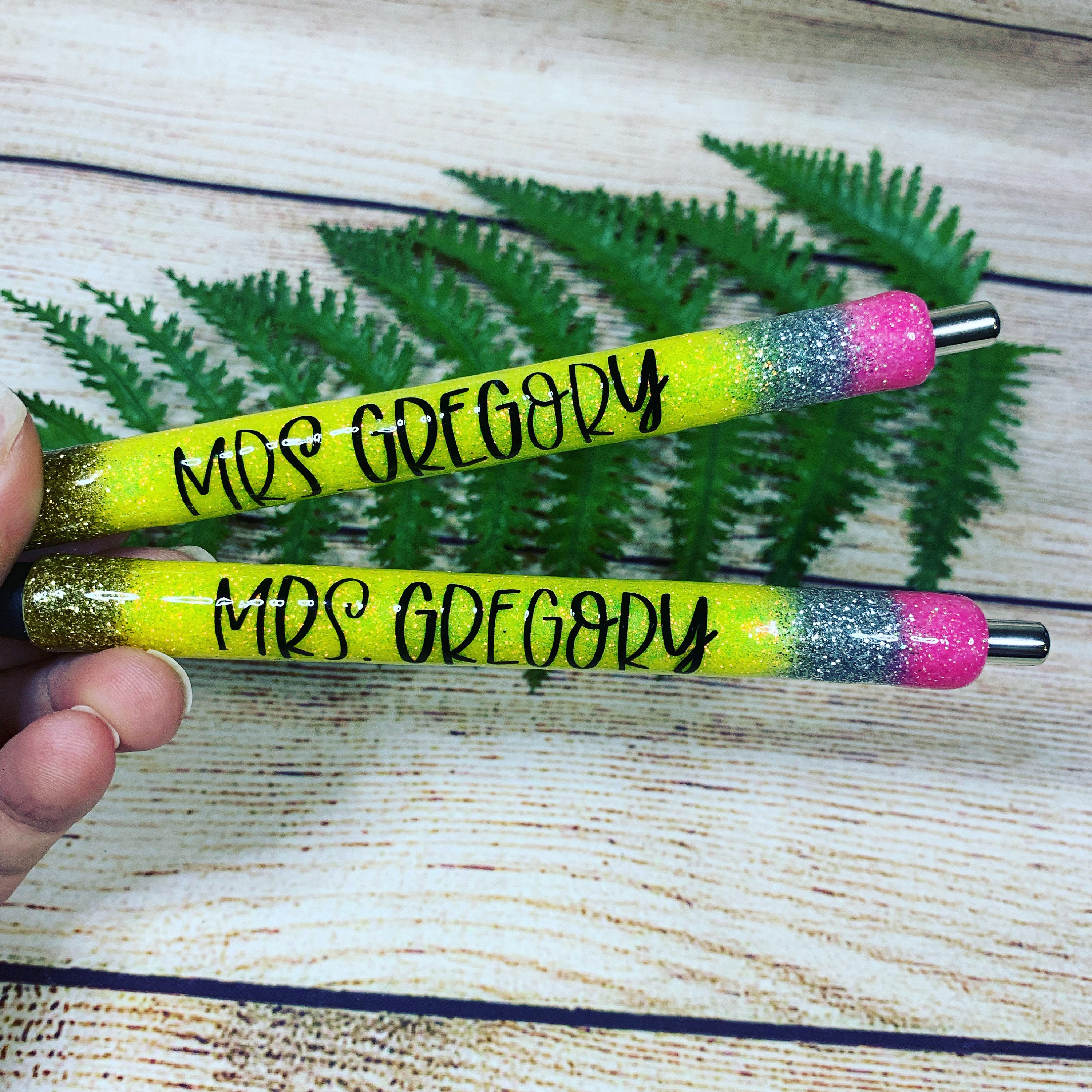 Epoxy Pencil Pen Teacher Pen Epoxy Pen Wraps Epoxy Pens 2 - Etsy