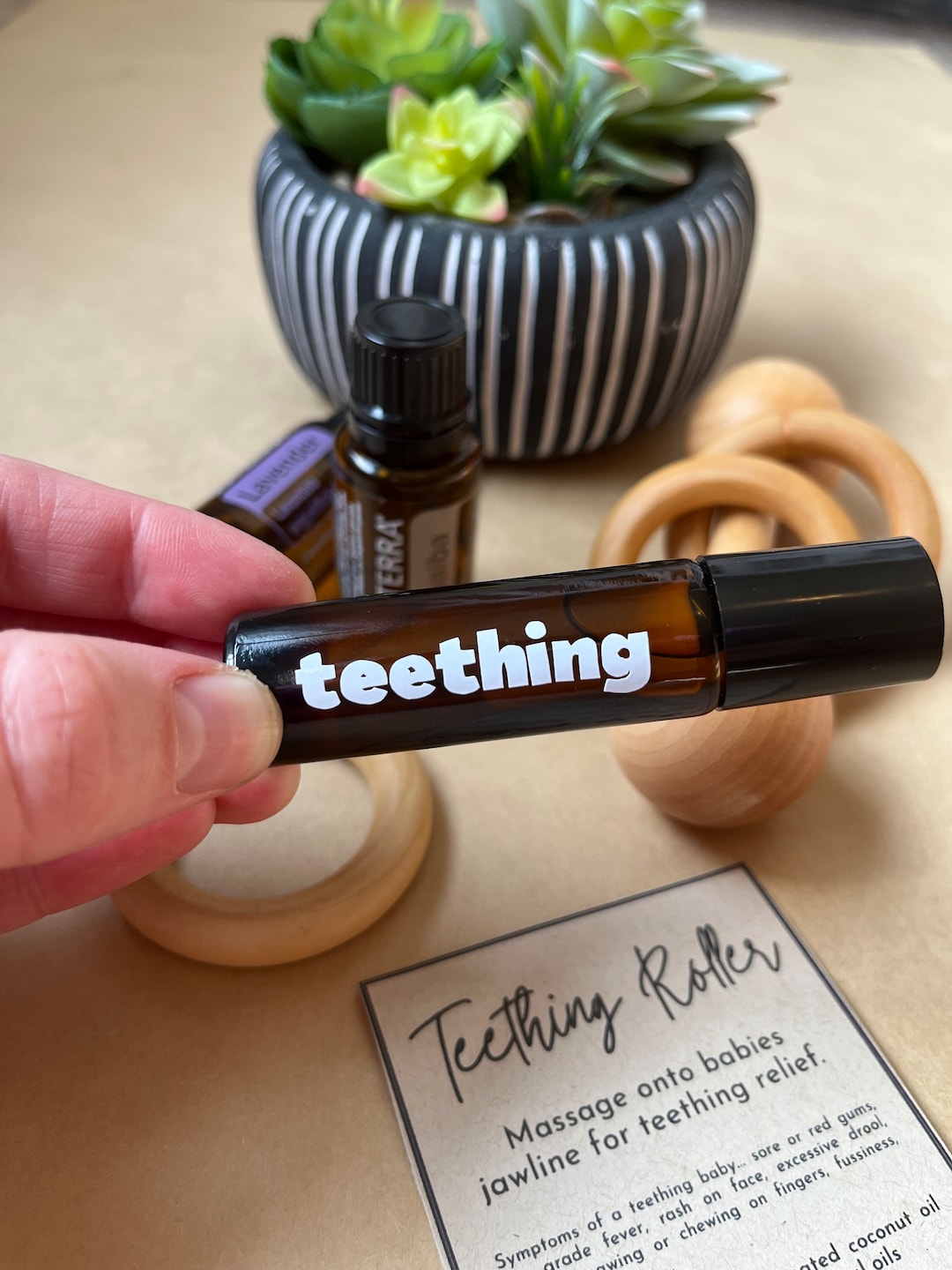 Teething Oil | Roller Bottle | Baby Teething Oil Roller | Pure ...