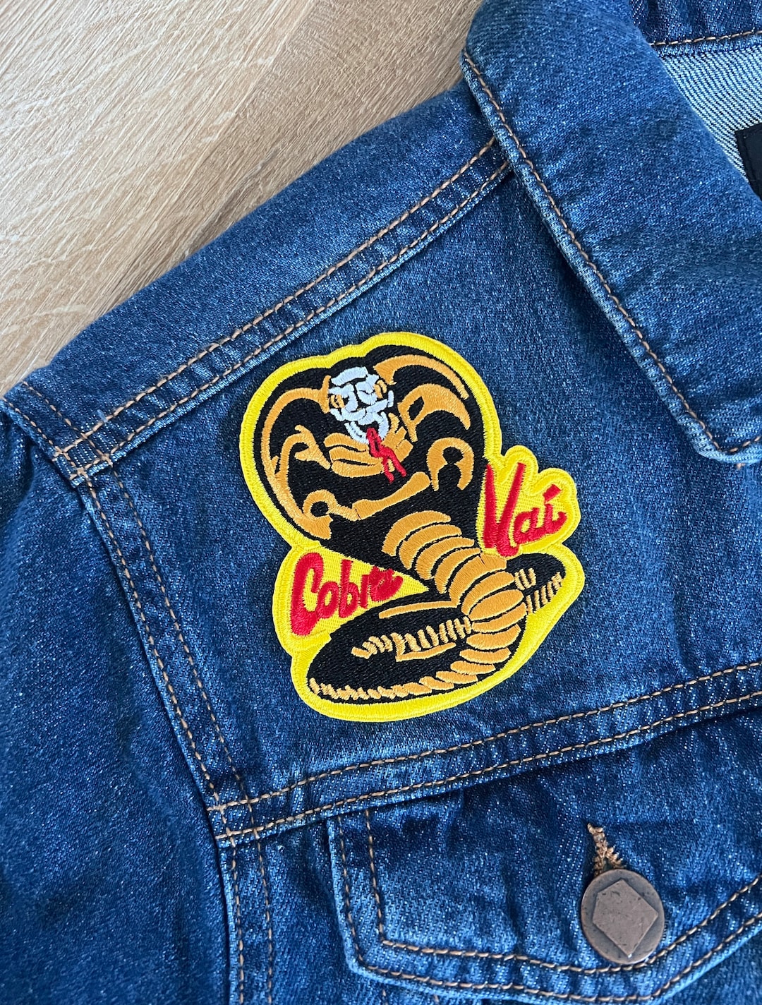 LAST BATCH!! Cobra Kai the Karate Kid Movie Snake Patch Embroidered ...
