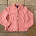 Y2K Pink Button up Jacket by Requirements - Etsy