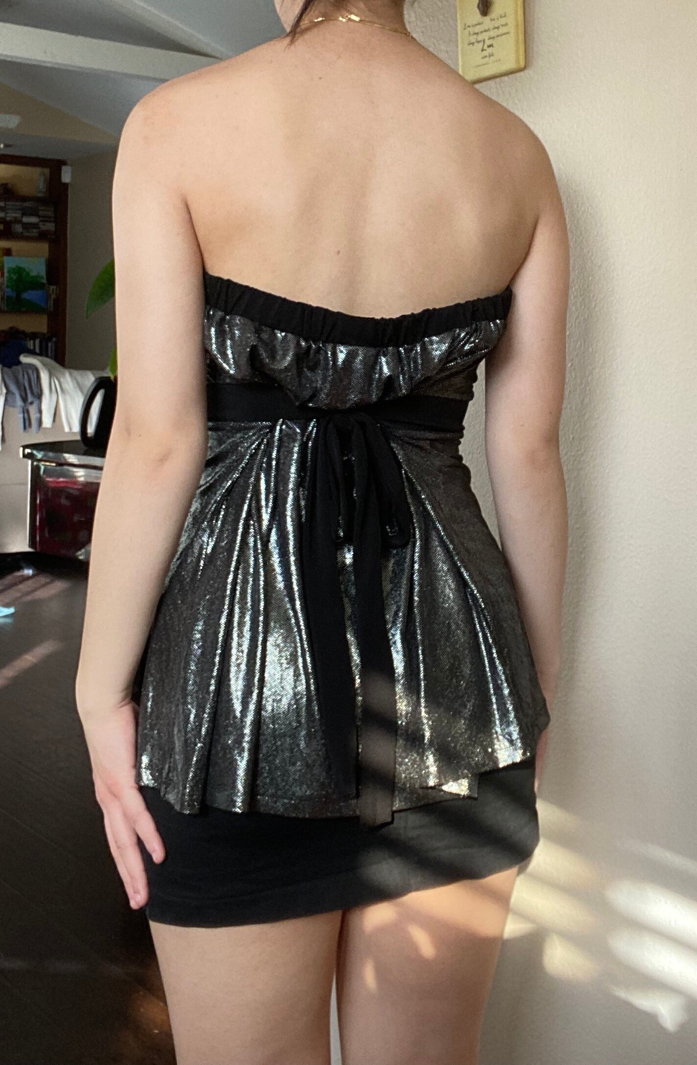 Y2K Silver Tube Top by Torrid - Etsy