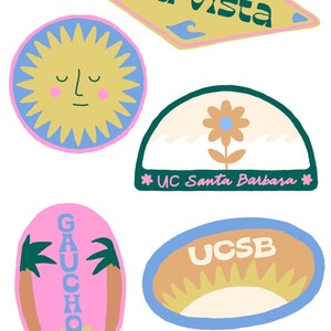 UCSB Stickers - Etsy