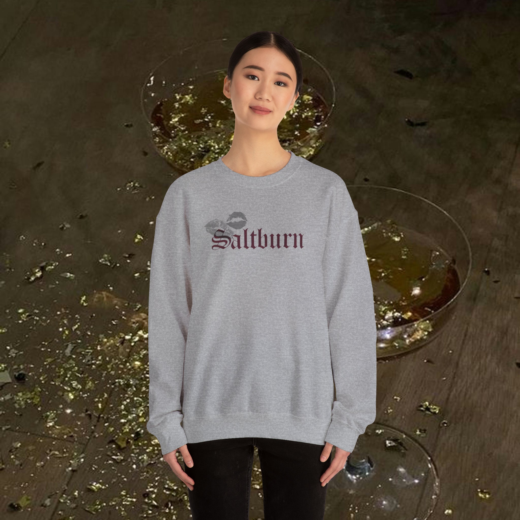 Saltburn Sweatshirt Unisex Heavy Blend™ Crewneck Sweatshirt Movie Merch ...