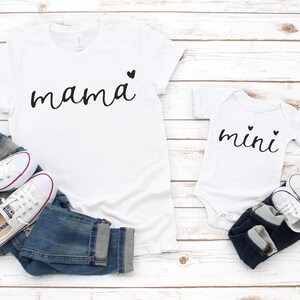 Mama Mini Family Shirt, Mini Shirt, Mama Shirt, Baby Shirt, Gift for ...