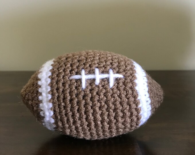 Mini Football Crochet Plushie - Etsy
