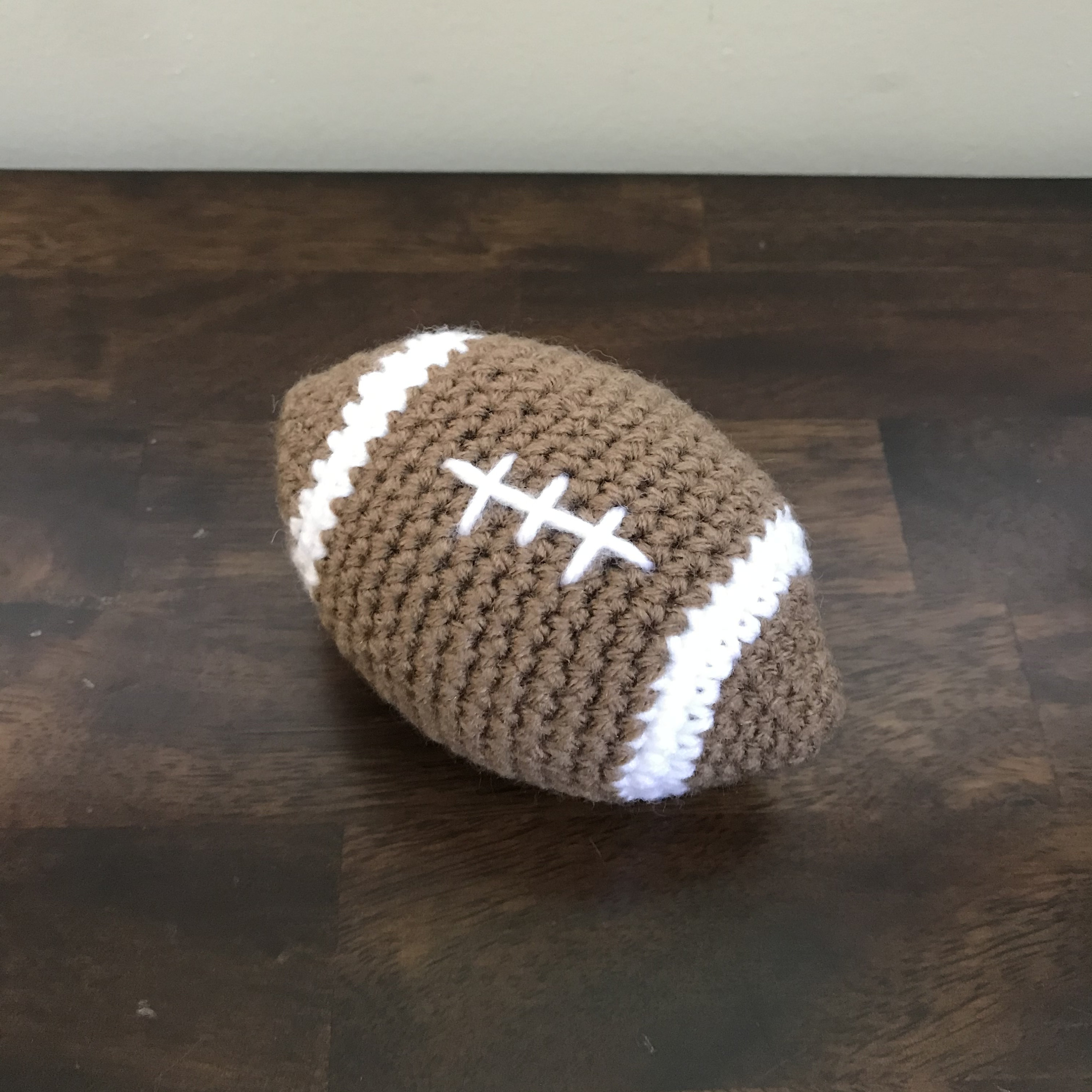Mini Football Crochet Plushie - Etsy