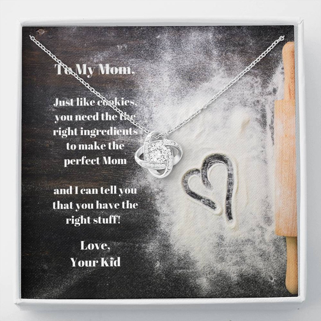 Baking Mom Entangled Beauty Pendant Necklace Gift for Mother - Etsy.de