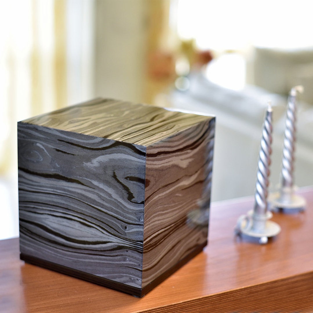 Modern Cremation Urn, Wood Urn, Handmade Urn, Cremation Urn, Urn for ...