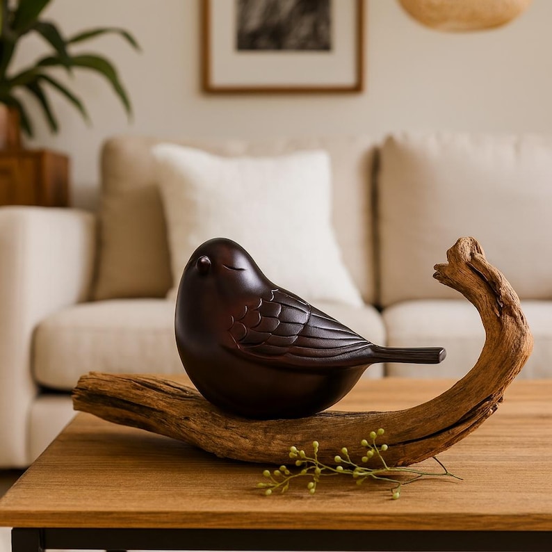 Songbird Keepsake Urn for Ashes – Handcrafted Memorial | Available in ...