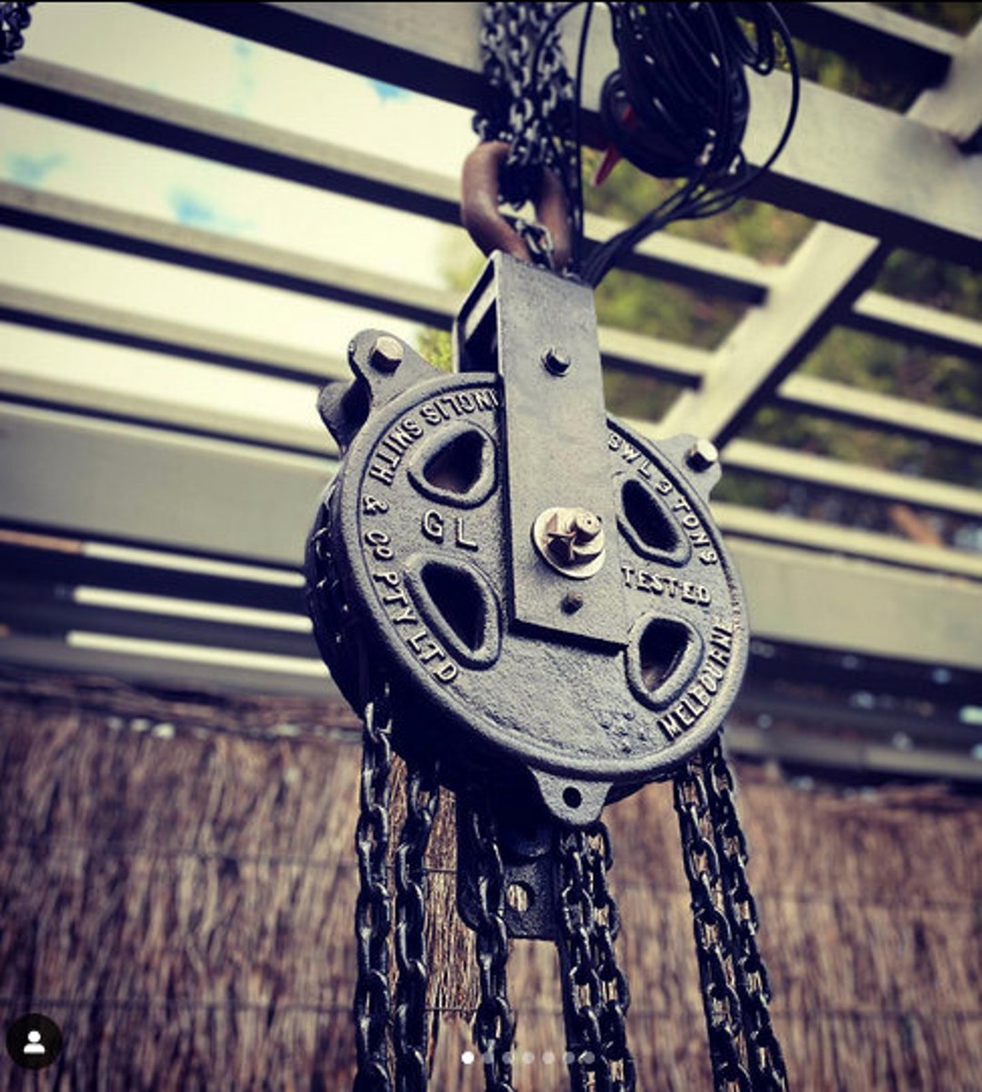 Bespoke Pulley Pendant Light - Etsy