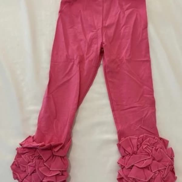 Ruffle Leggings - Etsy